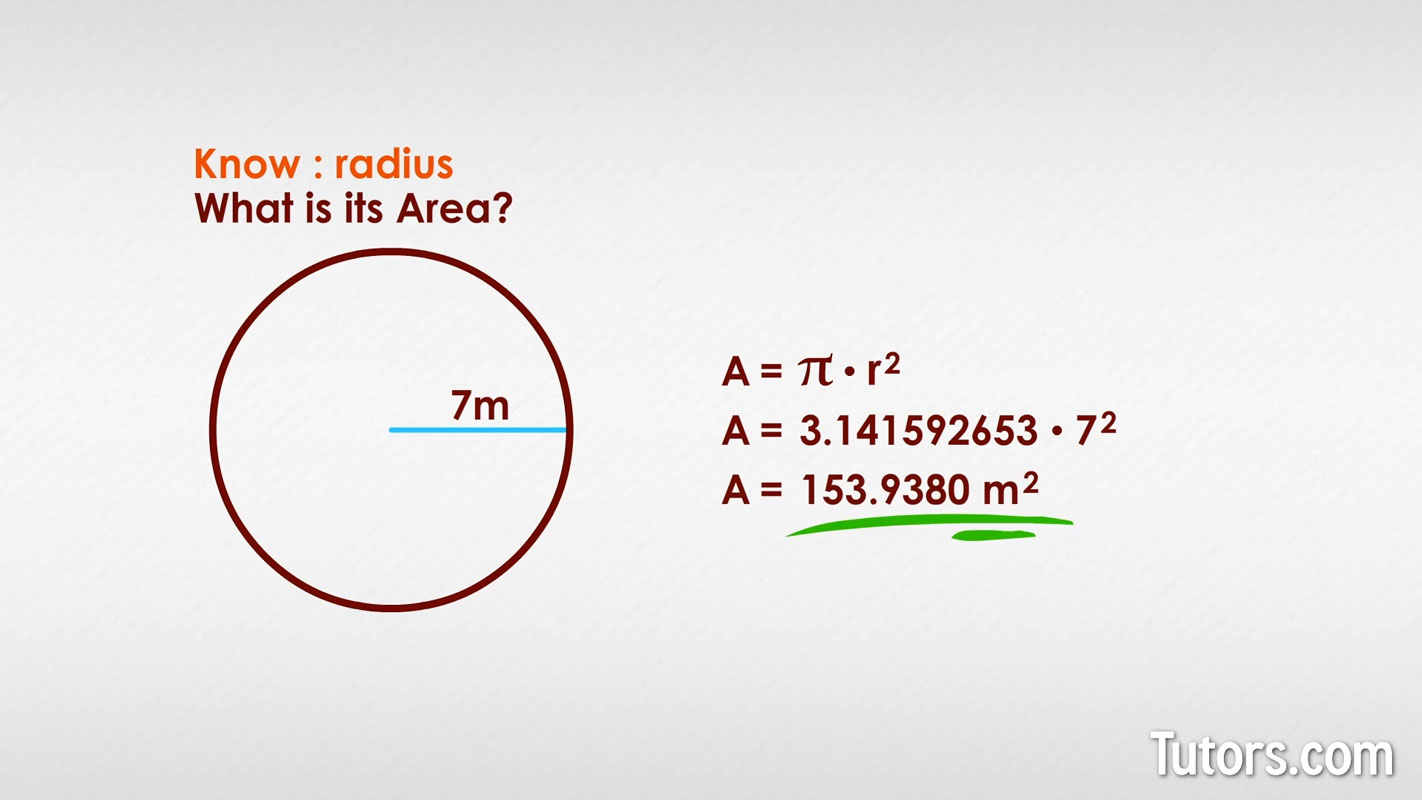 Solved Words Circumference Perimeter Diameter Radius 53 OFF