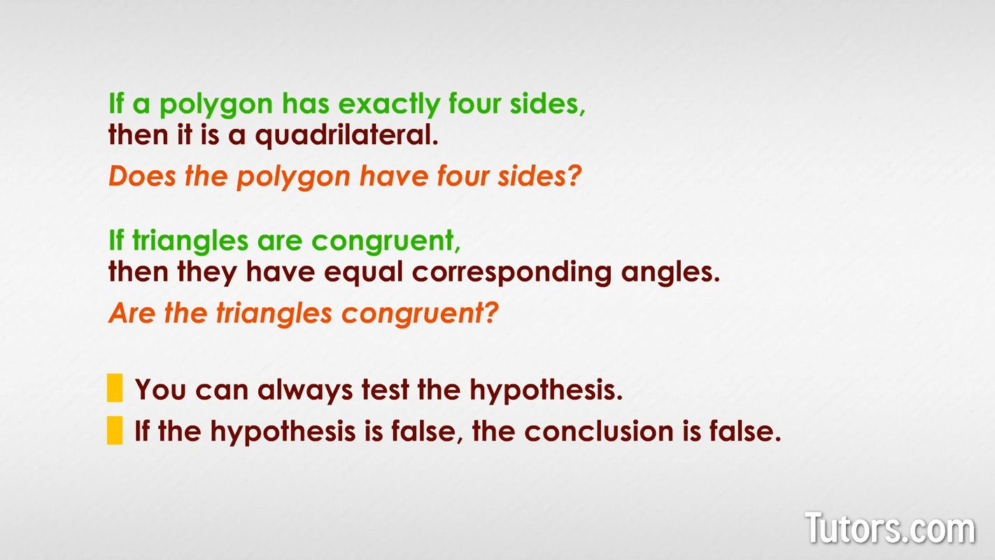 Conditional Statements And Their Converse Examples Video 
