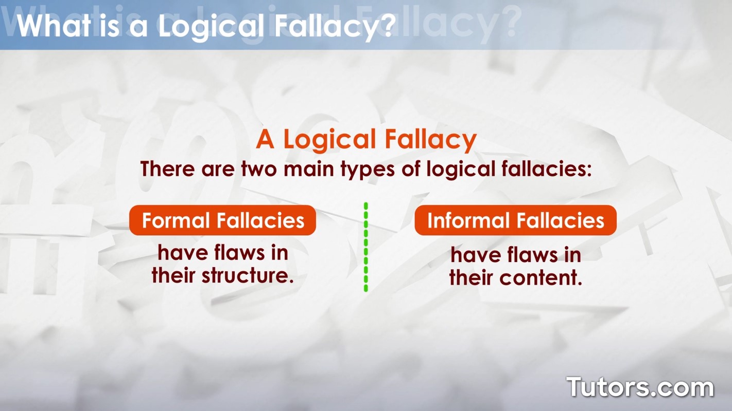 What Is A Logical Fallacy 15 Common Logical Fallacies 56 OFF