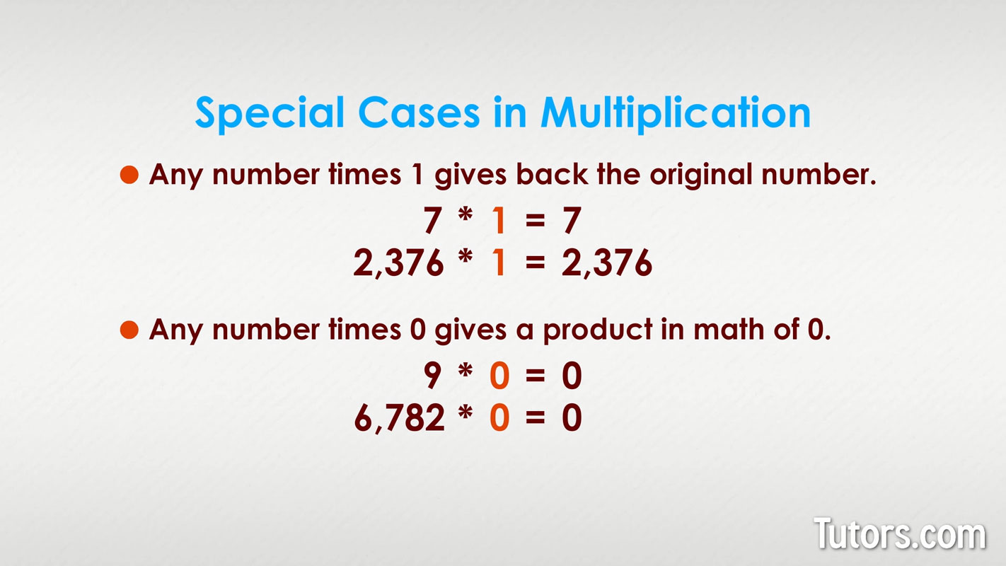 What Are Products In Math